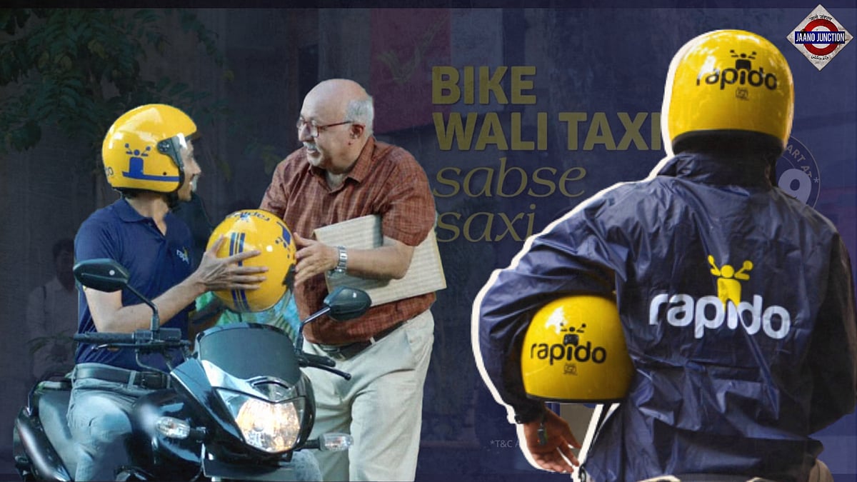 'Bike Wali Taxi Sabse Saxi - Netizens Relate To Rapido's New Campaign ...