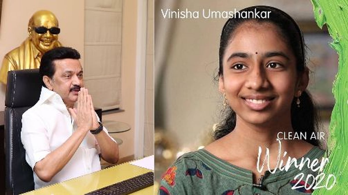 Thiruvannamalai school girl wins Children's Climate Prize for designing ...