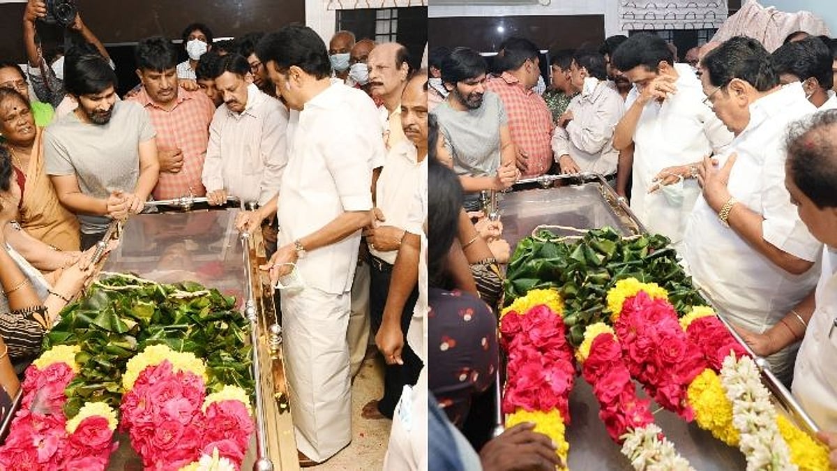 Chief Minister MK Stalin's tearful tribute to the kalaignar PA ...