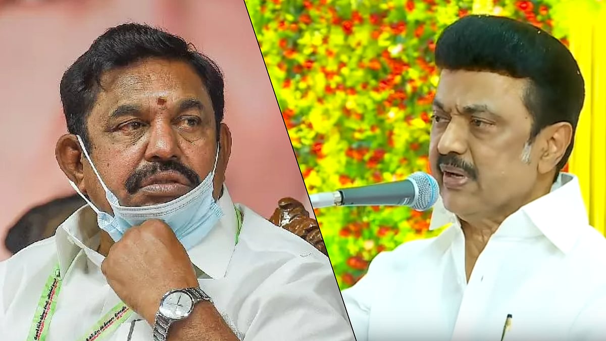 cm mk stalin attack on palanisamy in minister p moorthy house marriage ...