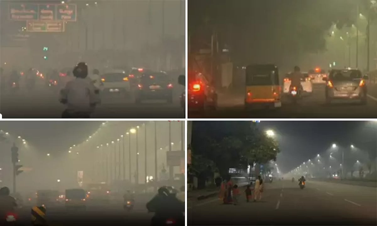 The echo of firecrackers: Bad air pollution in Chennai.. - Pollution ...