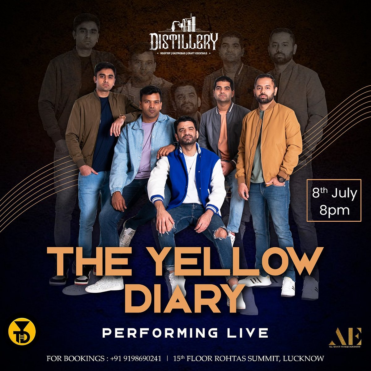 The Yellow Diary is at Distillery, Lucknow this Saturday! Where are you?