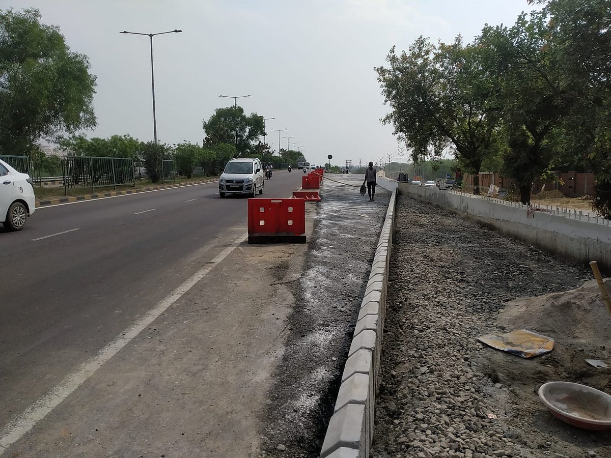 NHAI begins repair & expansion work on Amar Shaheed Path in Lucknow