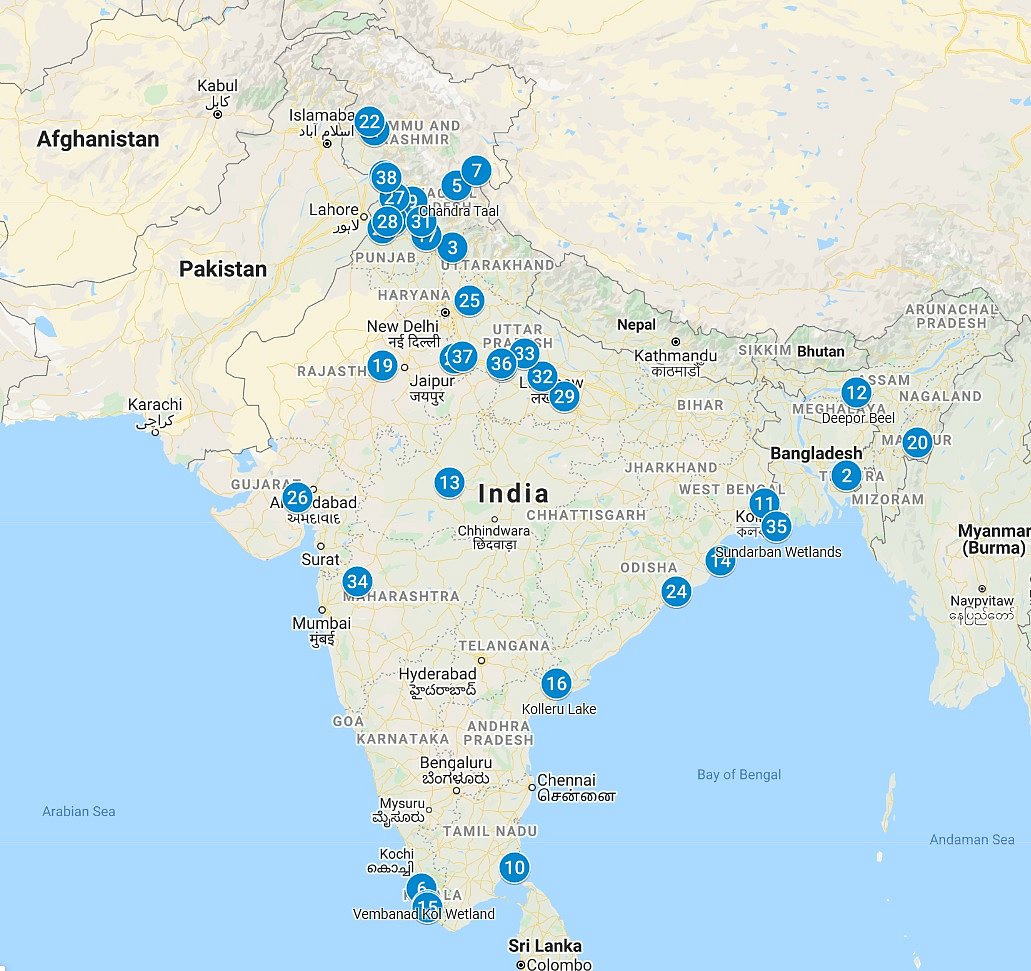 Indore's Sirpur lake gets Ramsar certification, declared as a wetland ...