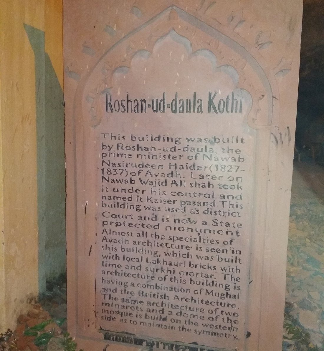 Did you know abut Kothi Roshan-Ud-Daula in Lucknow, once the symbol of ...