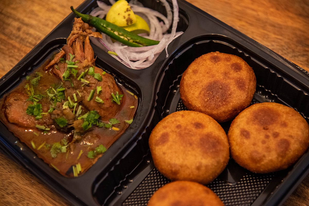New in Lucknow, Litti Mutton from Ballia Hut by Roll Out will give you ...