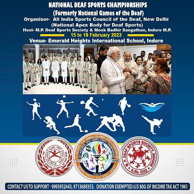 Breaking barriers, Indore sets the stage for 25th National Games for ...