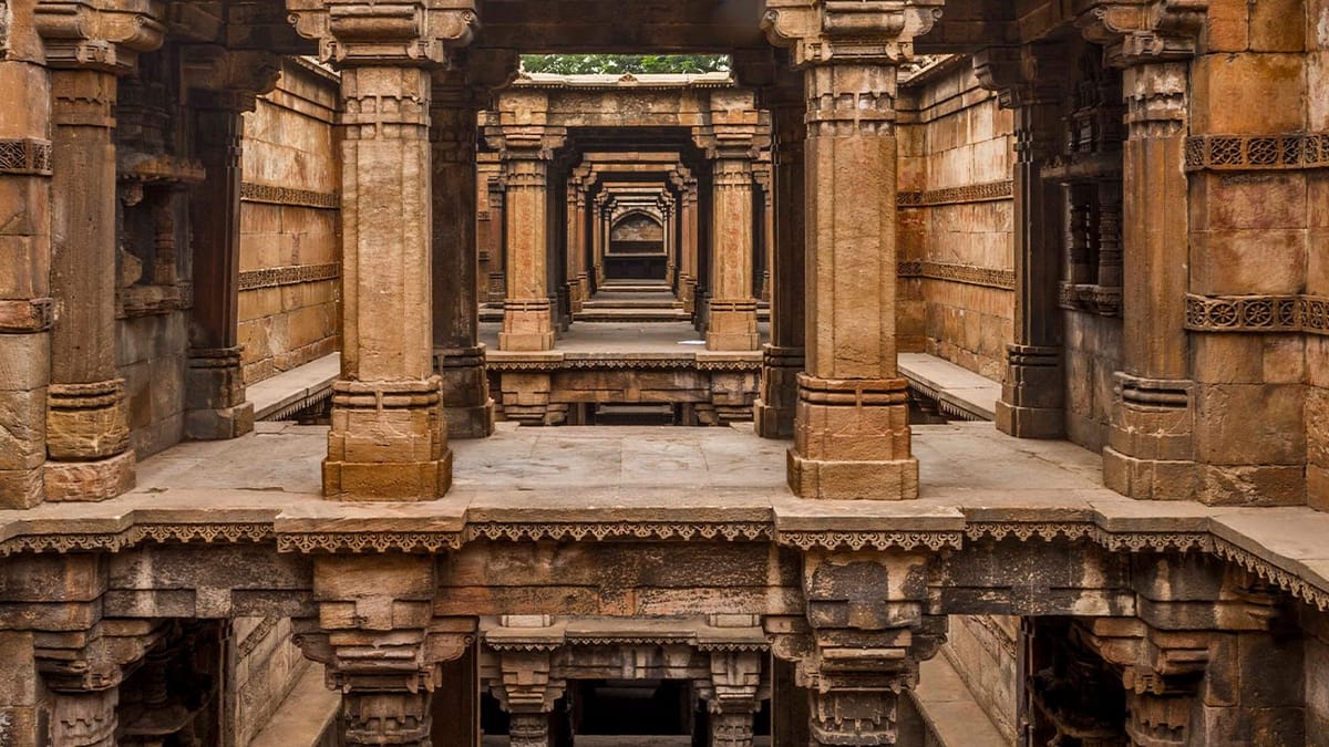 Ahmedabad's Dada Harir Stepwell that stands as a beautiful confluence ...