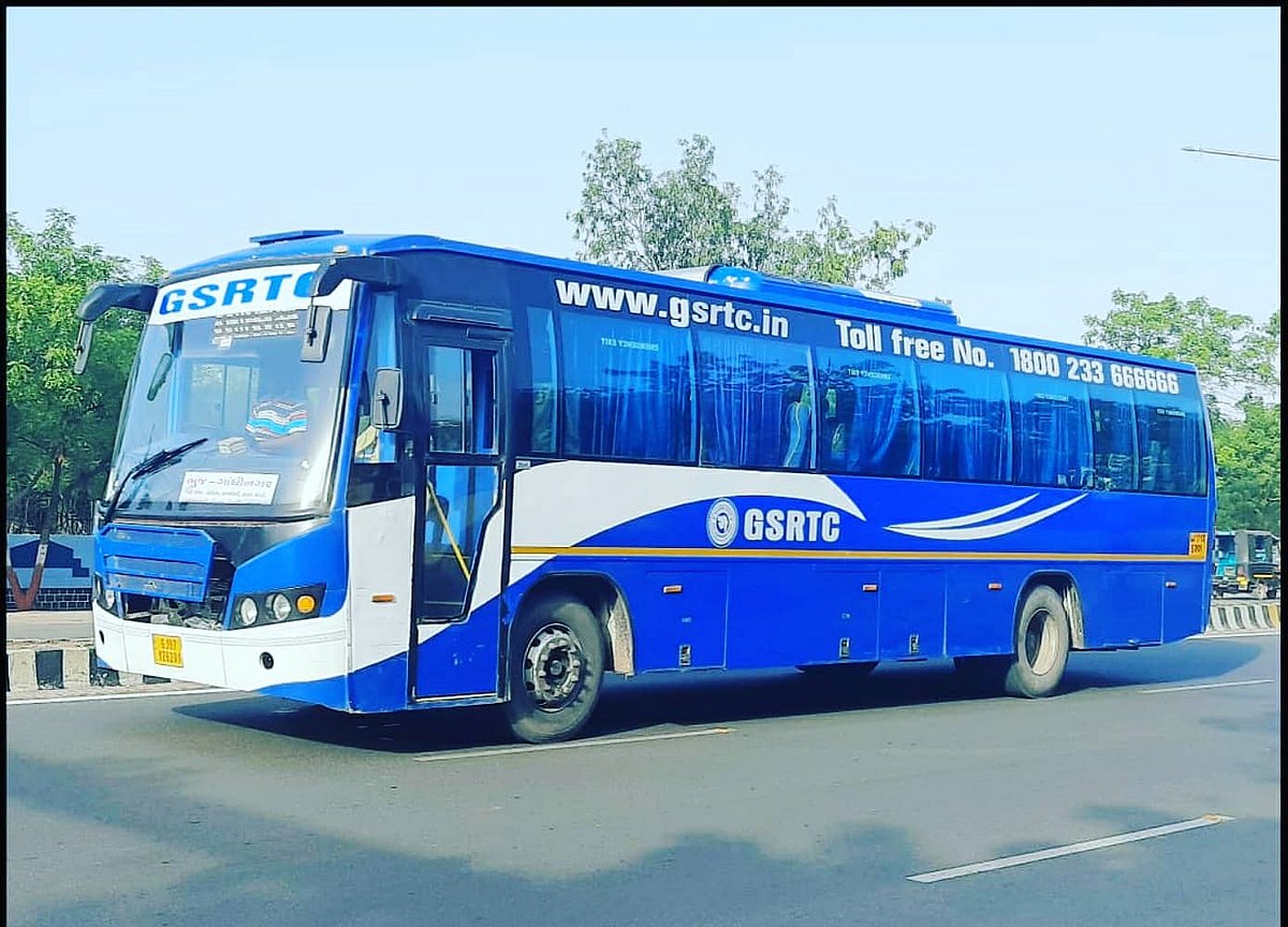 3 new intercity GSRTC e-buses to operate between Ahmedabad and ...