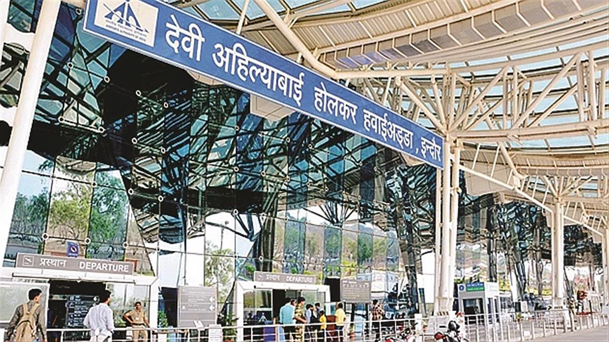The indore airport operates entirely on green energy The indore airport operates entirely on green energy