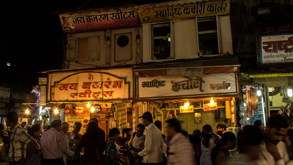 Indore's night time gastronomic jewel, Sarafa Bazar, calls you for a ...