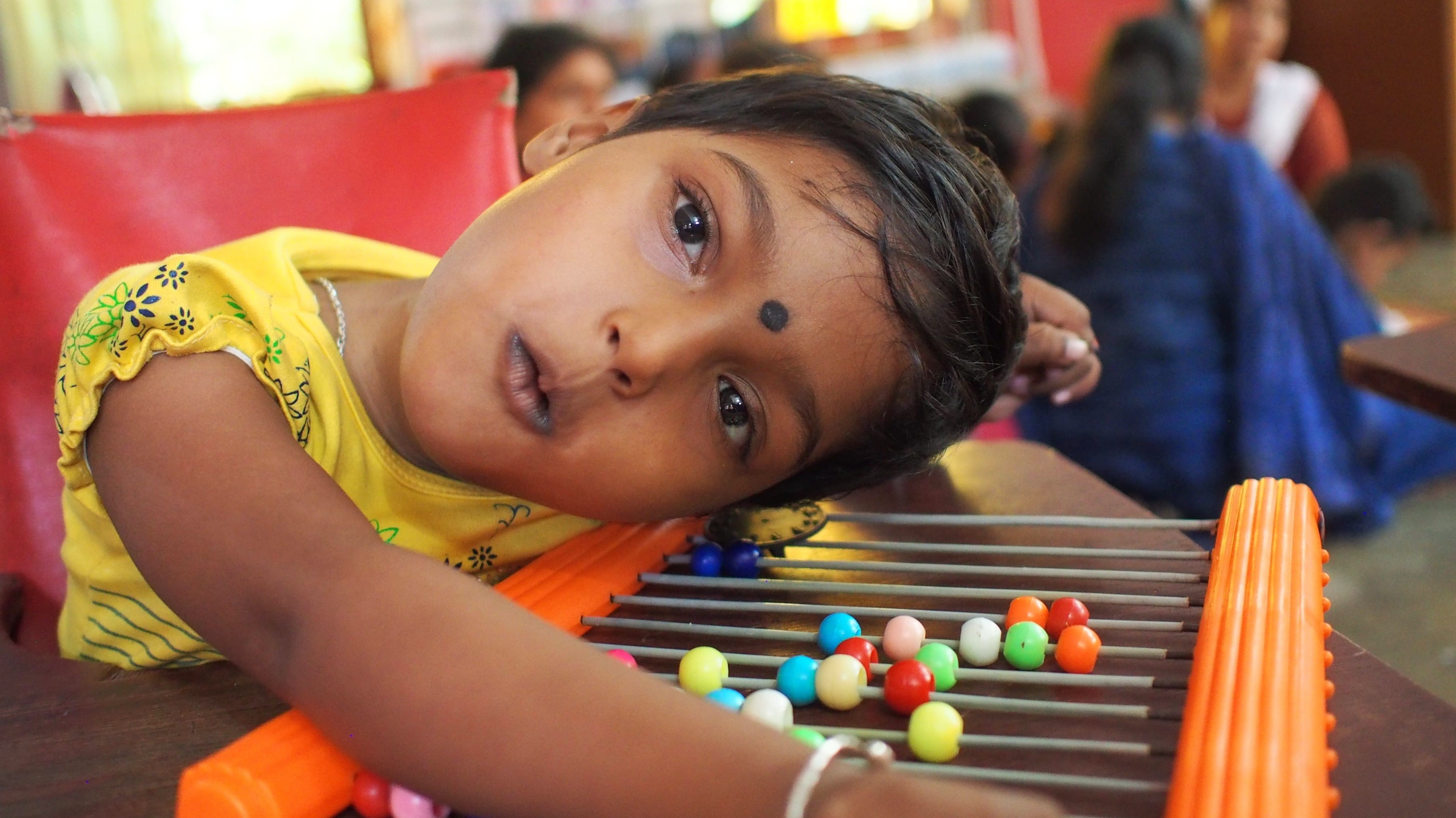 Disabled Children Playing