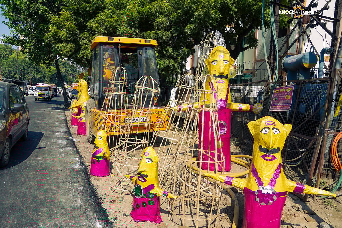 Buy Ravana Statues this Dussehra from the iconic Baasmandi in Lucknow's ...