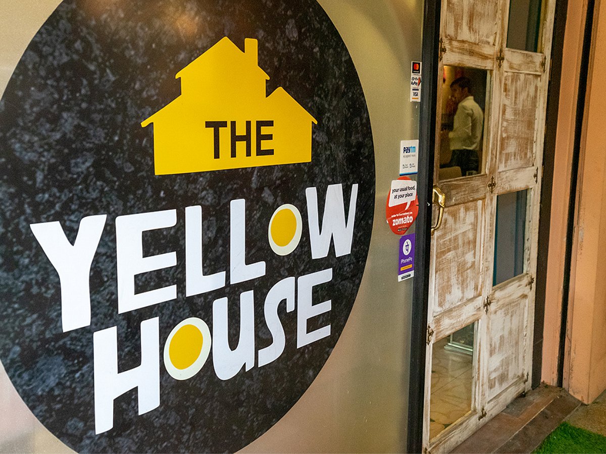 the yellow house