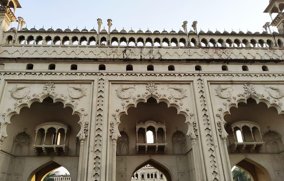 Have you ever noticed a pair of fish in Lucknow's historic architecture ...