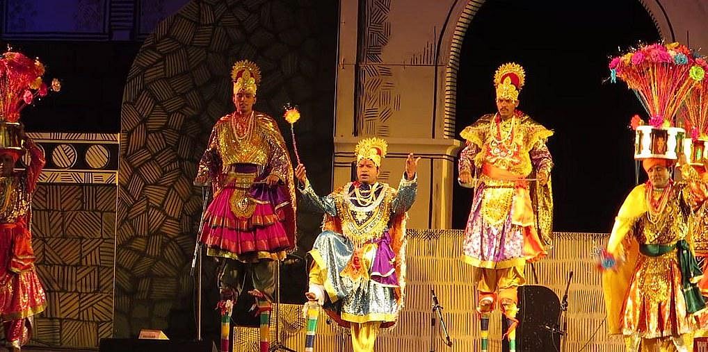 THIS traditional folk dance-drama festival of Goa is a riot of colours ...