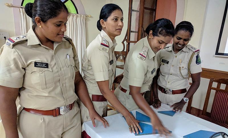 women driven police force goa