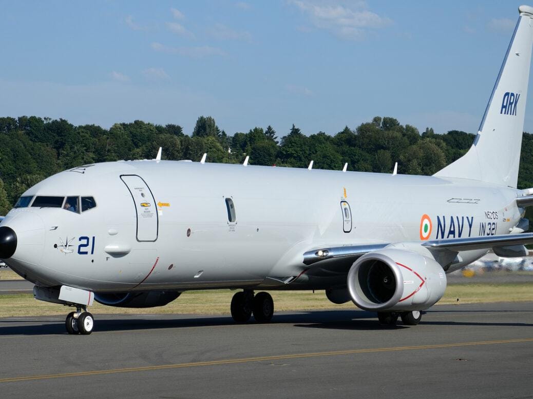 India becomes 2nd biggest submarine hunter with addition of 12th P-8I ...