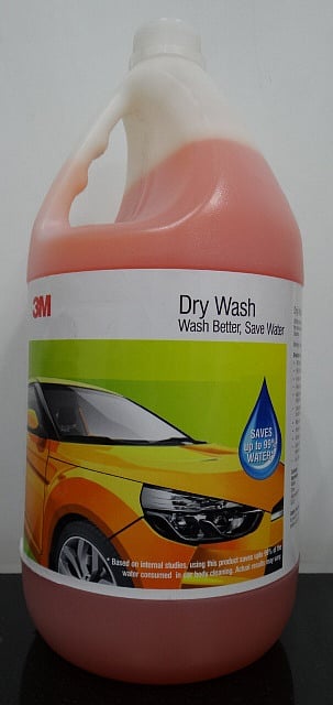 3M Dry Wash helps in water conservation