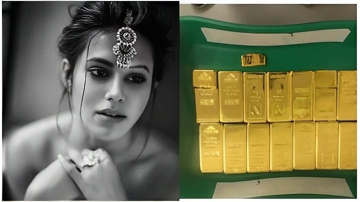 Rayna Rao gold biscuit smuggling news today