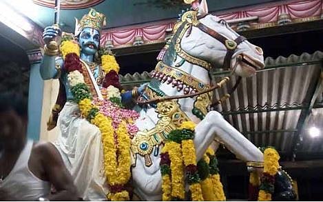 karur sri karuppasamy kovil history in tamil