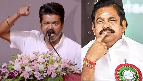 TVK meeting in vijay speech