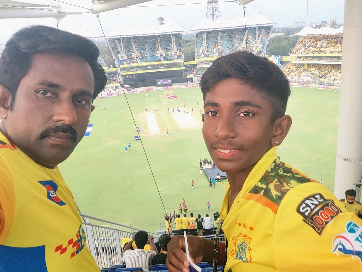 a father who named his son as virat and his name is gavaskar, a family ...