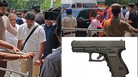 vijay bouncers use the gun issue news