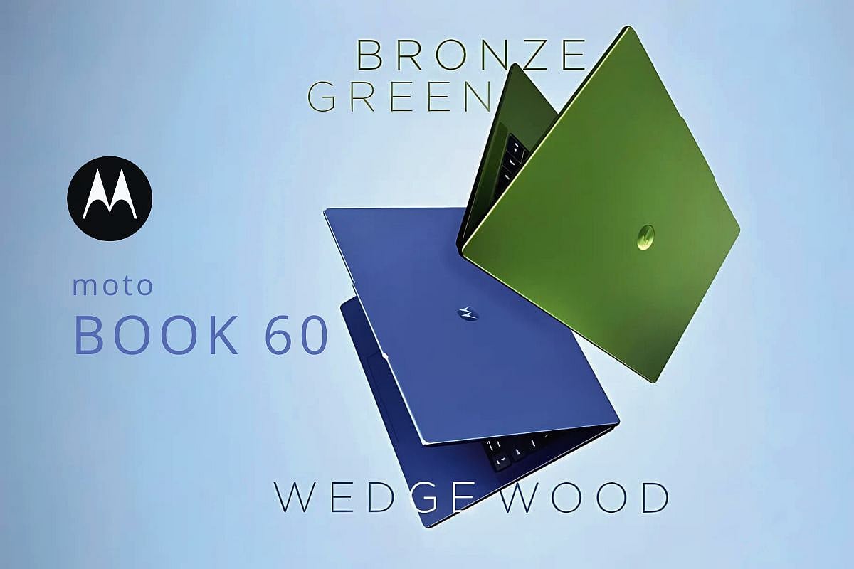 Motorola has launched its first laptop the moto book 60 in India