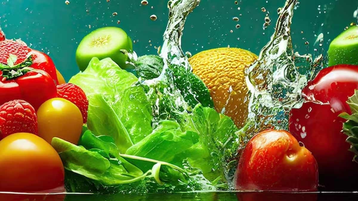 water rich food that help the body to keep hydrated and healthy