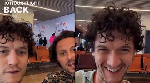 British passenger Jamie Ray Meek posted his last video in ahemdabad airport