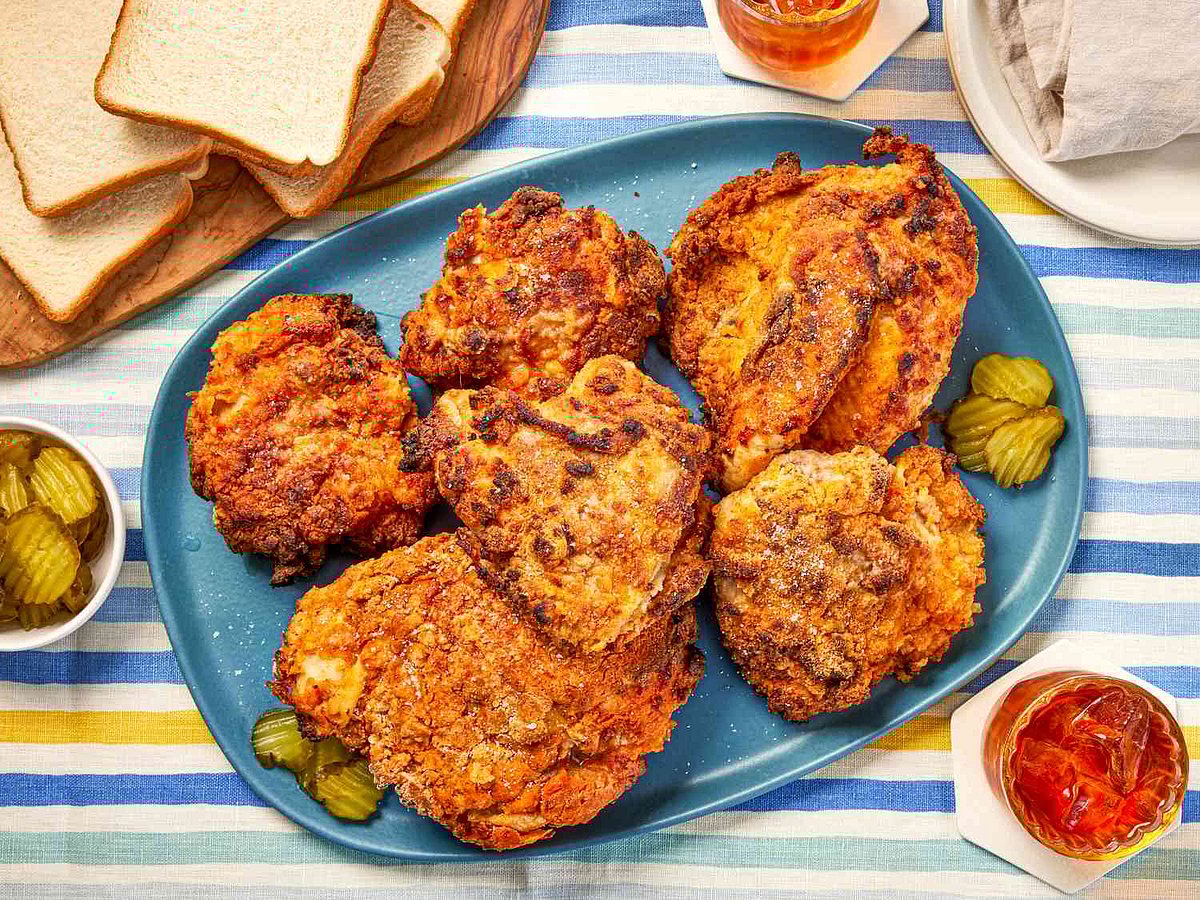 How to make Crispy fried chicken in tamil