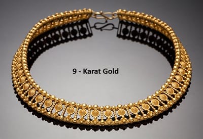 What is 9k gold? Its price, quality and differences