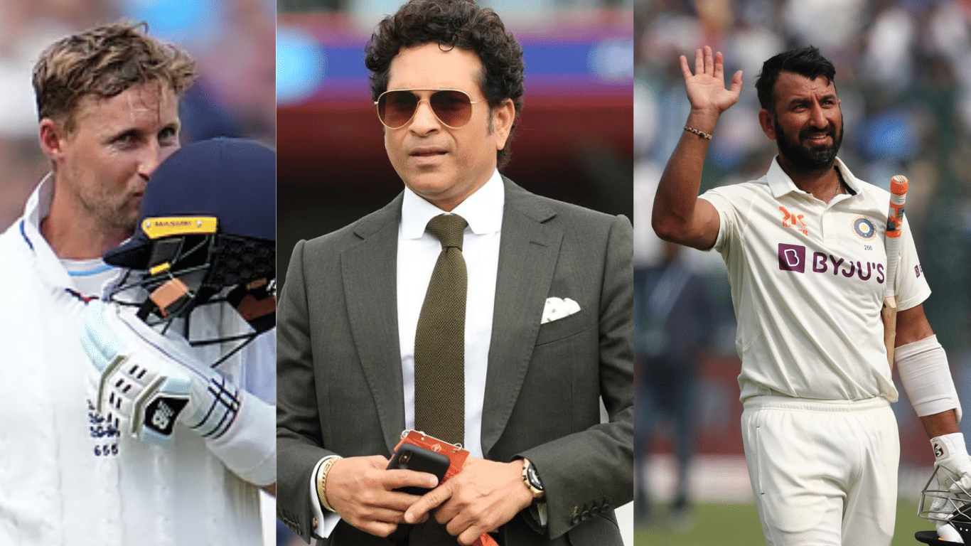 sachn tendulkar about joe root and cheteswar pujara
