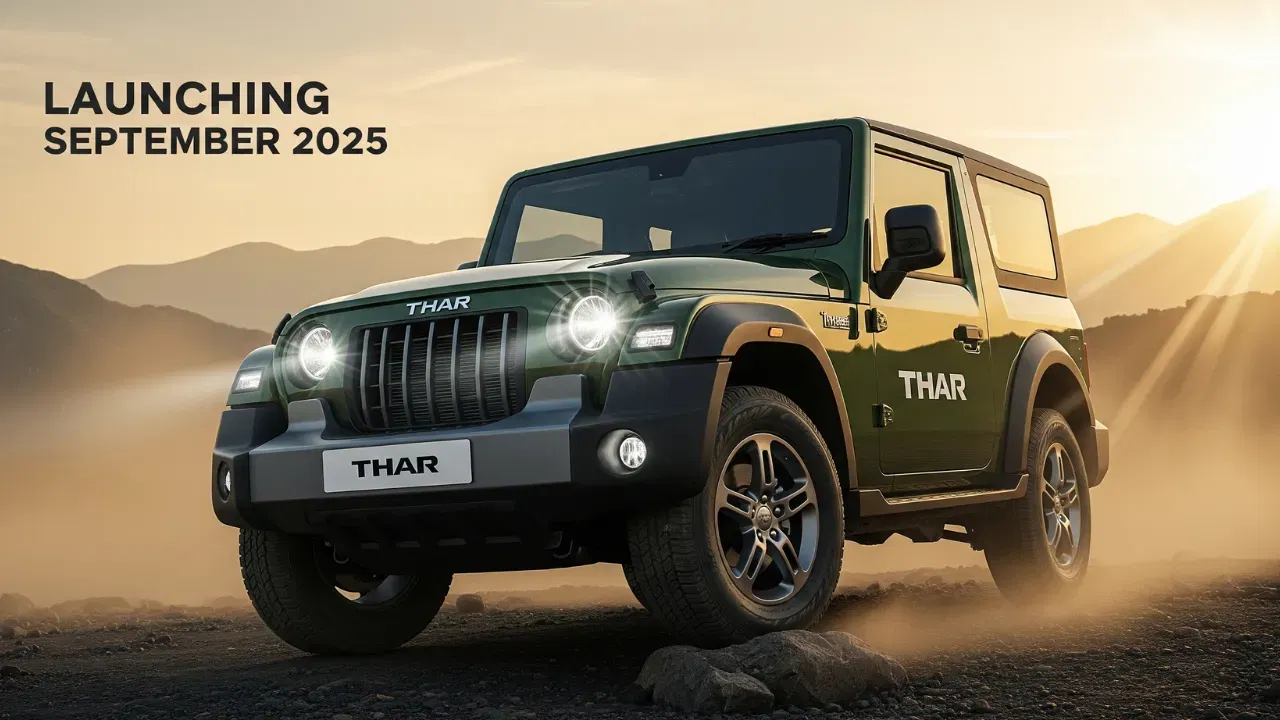 Mahindra Thar facelift in a new look release date, features, and key ...