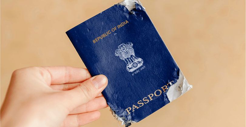 damaged passport and their values