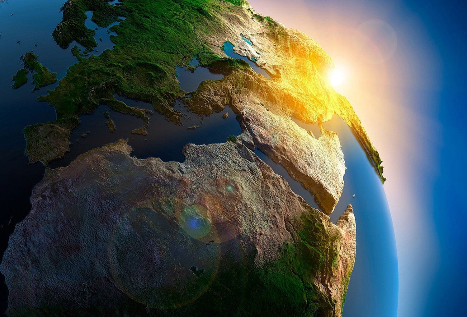 earth geographical structure change