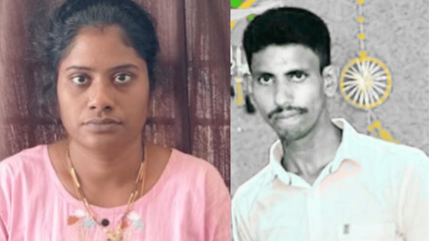 wife killed husband in garividi in extra marital affair