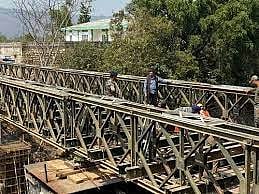 Construction of 9 Bailey bridges across 4 districts of Sikkim
