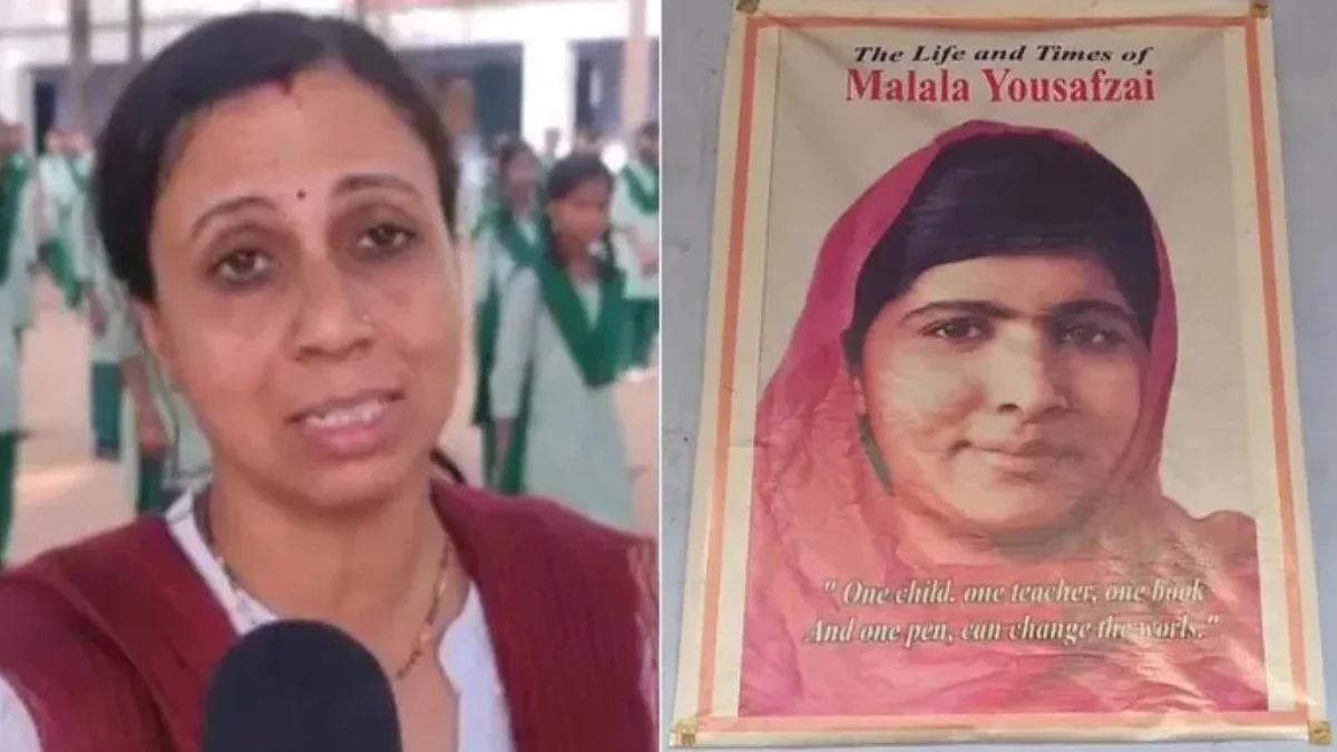 Jharkhand school removes Malala Yousafzai's photo following protests Jharkhand school removes Malala Yousafzai's photo following protests