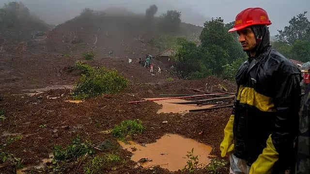 Down a slippery slope: Climate change, landslide and heavy rain push Raigad villagers to edge of ...