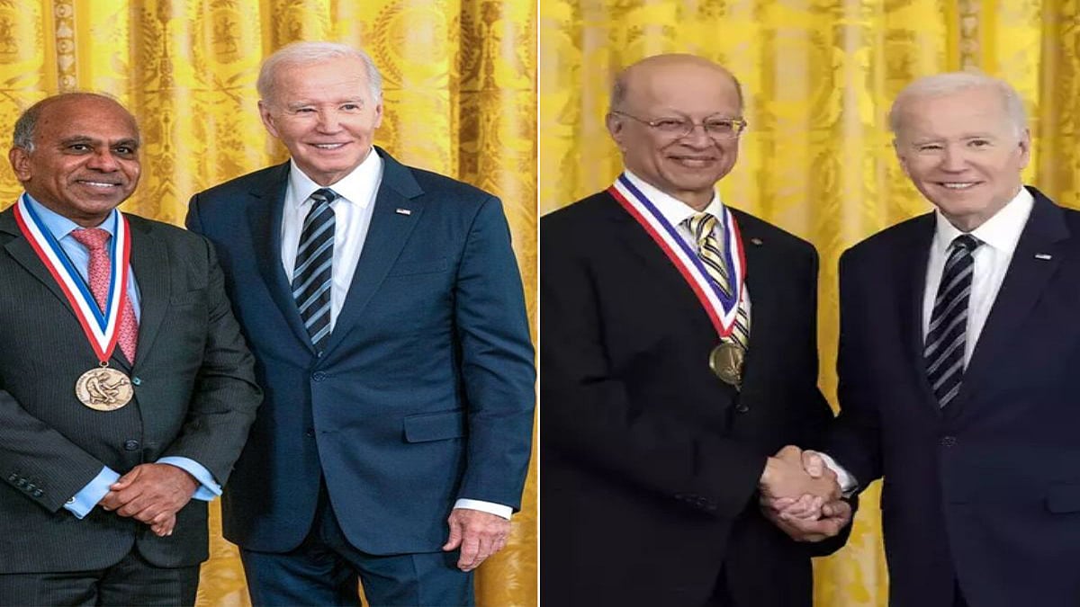 President Biden honours two Indian-American scientists with America's ...