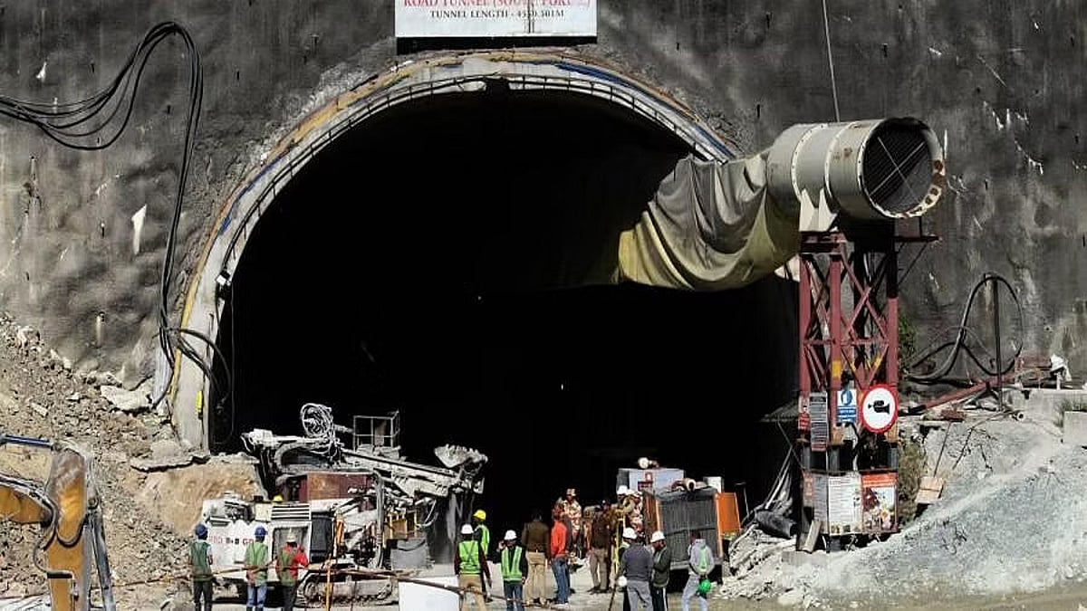 Silkyara Tunnel collapse: BRO making road to top of hill to start ...