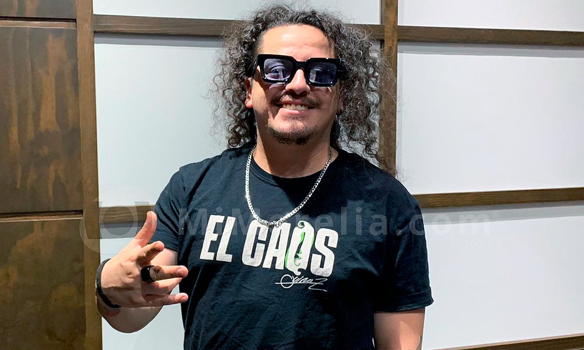 Alex Quiroz llega a Morelia para provocar El caos