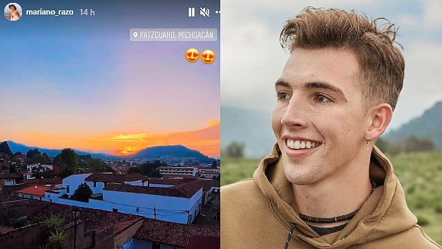 Mariano Razo, exconcursante de Exatlón, se pasea en Pátzcuaro