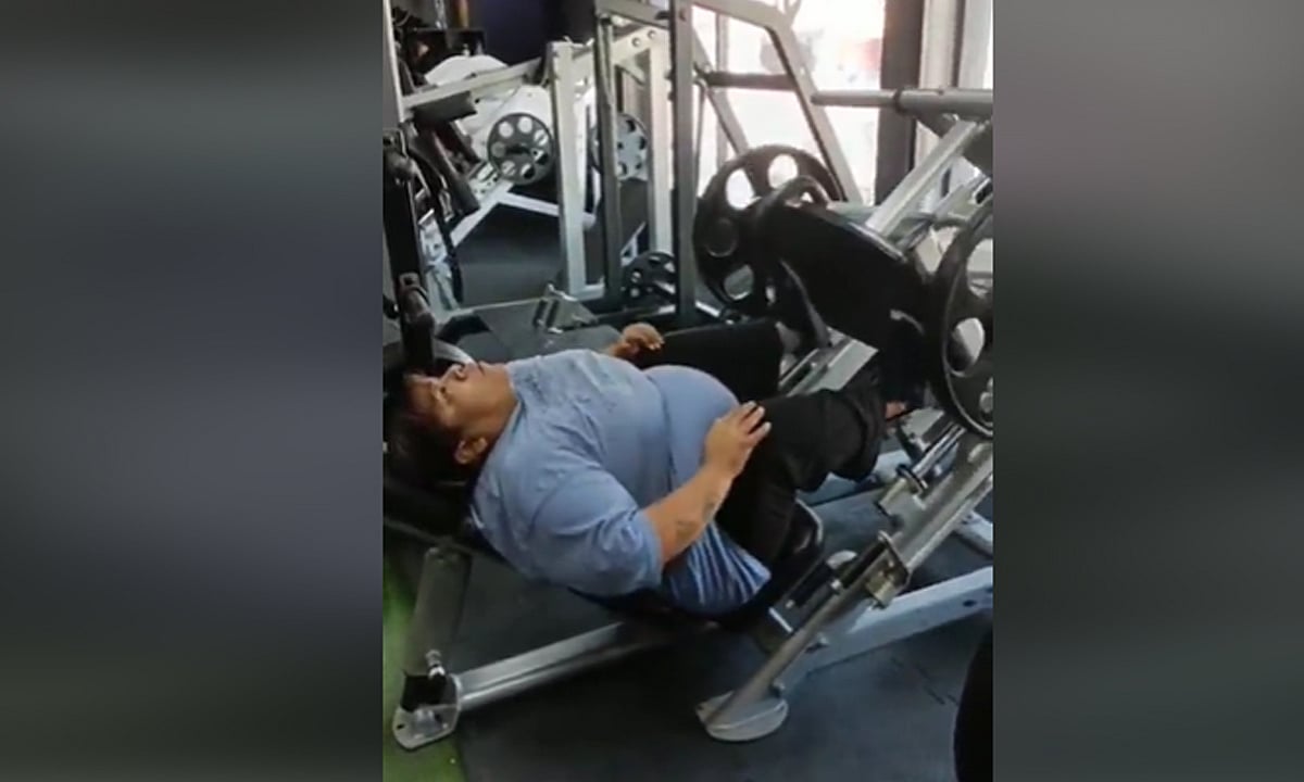 AimeP3 pone el ejemplo y hace lo que muchos no: vuelve al gym