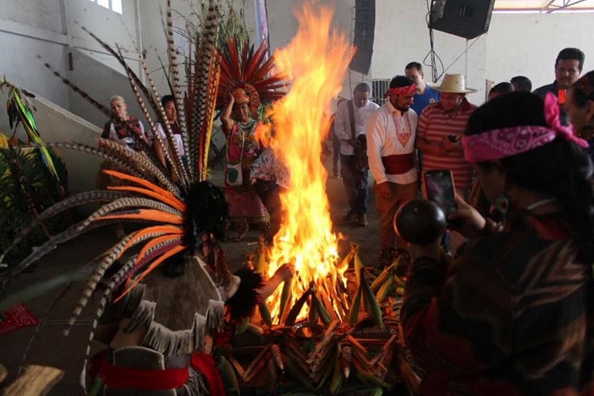 Inauguran la Octava edición del Festival del Elote Azul