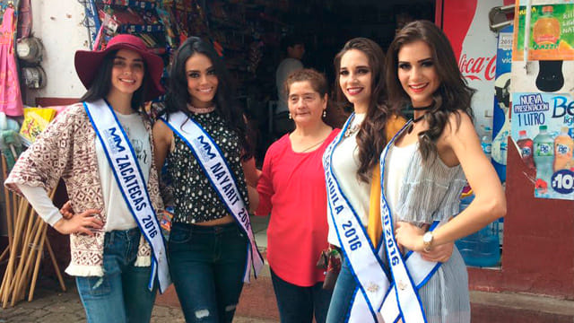 Graban participantes de Miss México promocionales de Michoacán