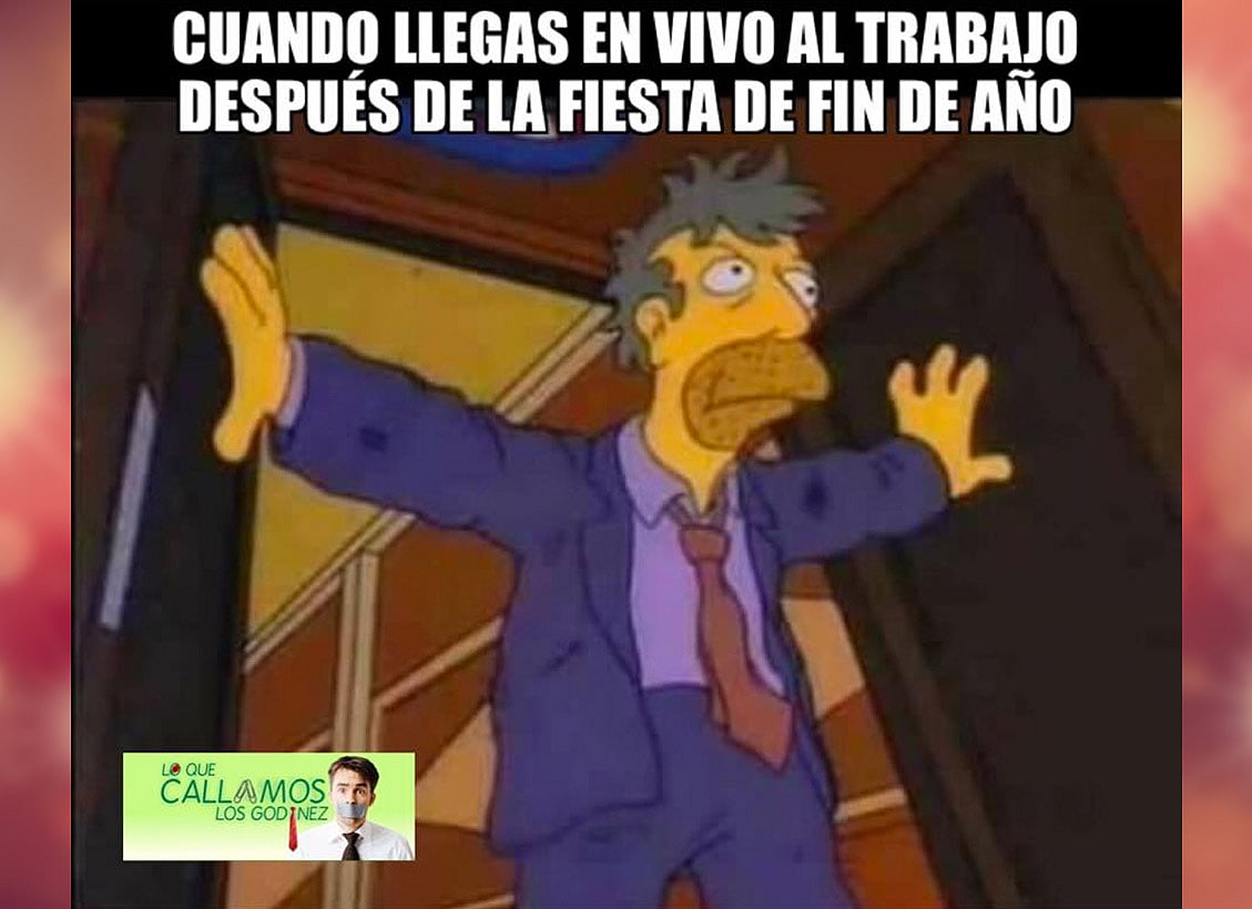 Galería de memes de la fiesta “godín” de fin de año