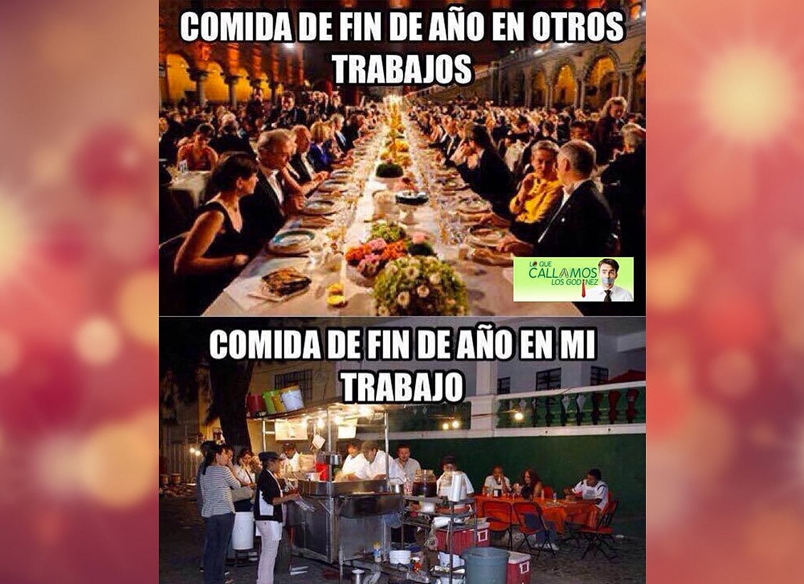Galería de memes de la fiesta “godín” de fin de año